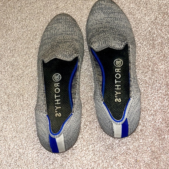 Rothy's | Shoes | Rothys Classic Loafers In Light Grey Hardly Worn ...